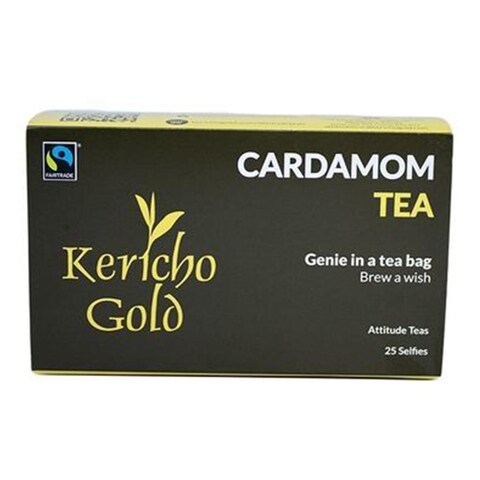 Buy Kericho Gold Cardamom Tea Bags 25 Pieces Online | Carrefour Kenya