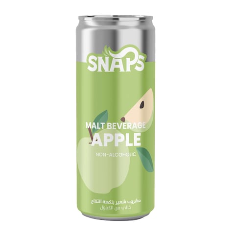 Buy Snaps Malt Beverage - Apple Flavor - 330ml Online | Carrefour Egypt