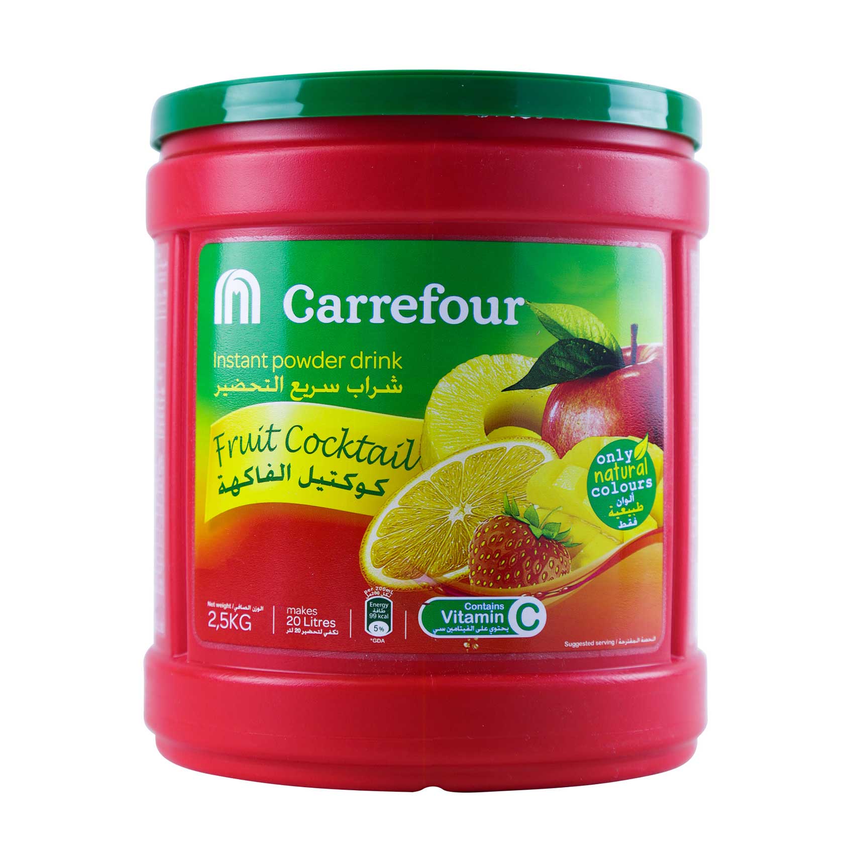 Buy Carrefour instant powder drink fruit cocktail 2.5 Kg Online ...