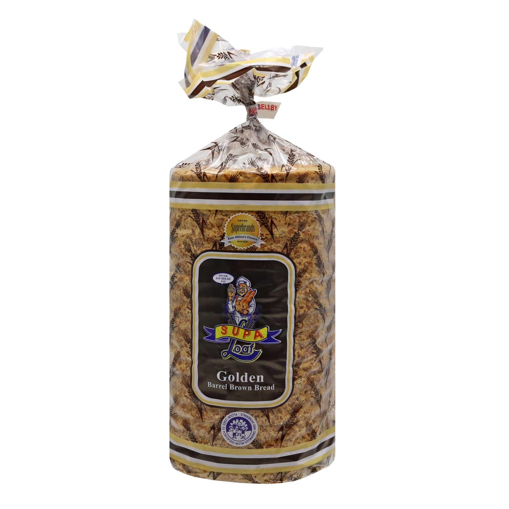 Buy Supa Loaf Golden Barrel Brown Sliced Bread 600g Online | Carrefour ...