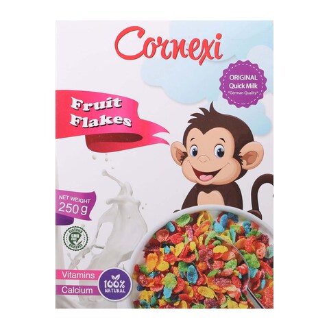 Buy Cornexi Fruits Rings Cornflakes box - 250 grams Online | Carrefour ...