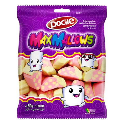Buy Docile Marshmallow Strawberry Candy 50g Online | Carrefour Kenya
