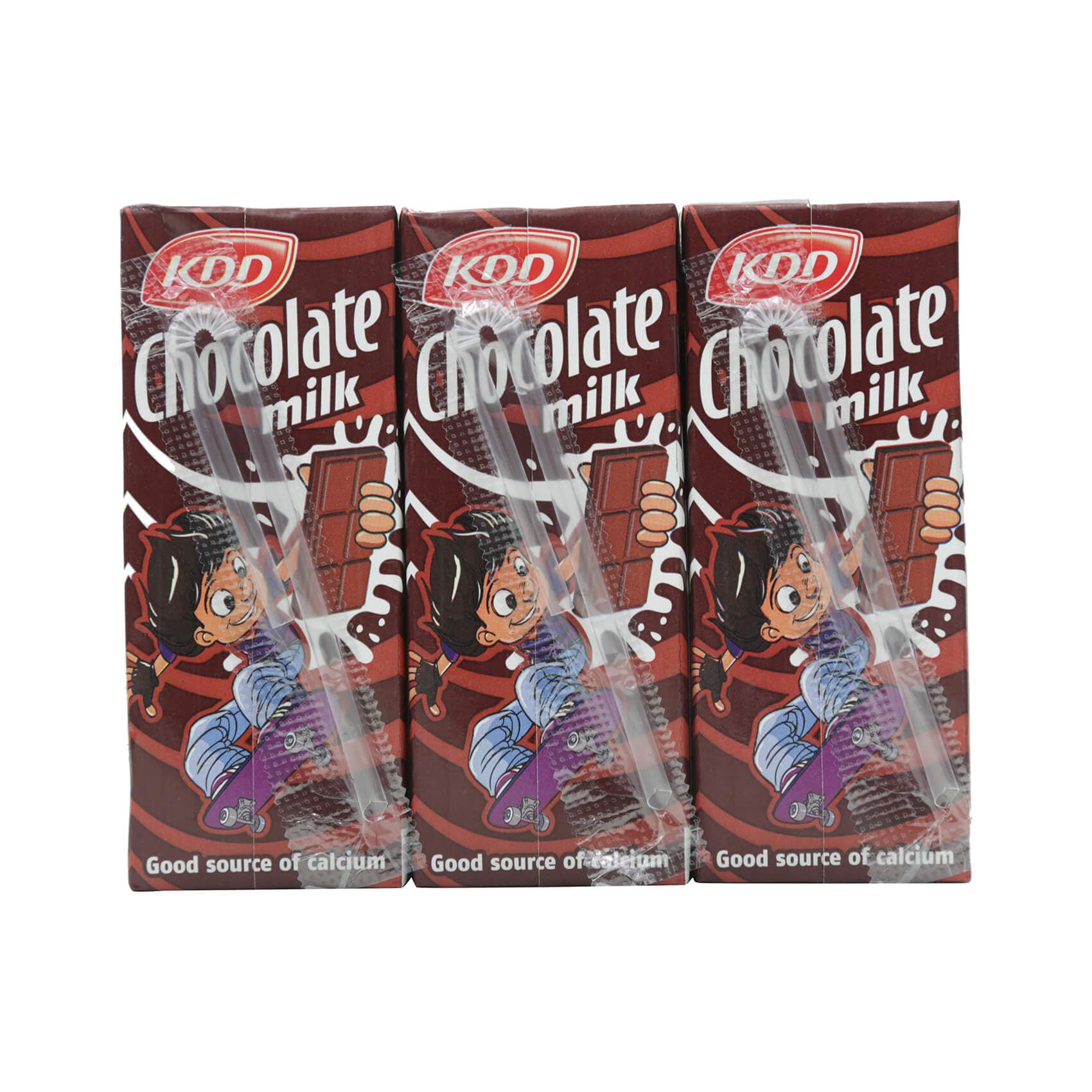 Buy Kdd Chocolate Milk long life 180 ml x 6 Online | Carrefour KSA