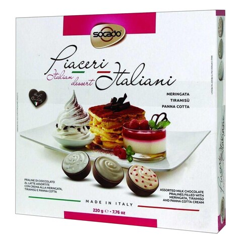 Buy Socado Piaceri Italian Dessert Box 220G Online | Carrefour Kenya