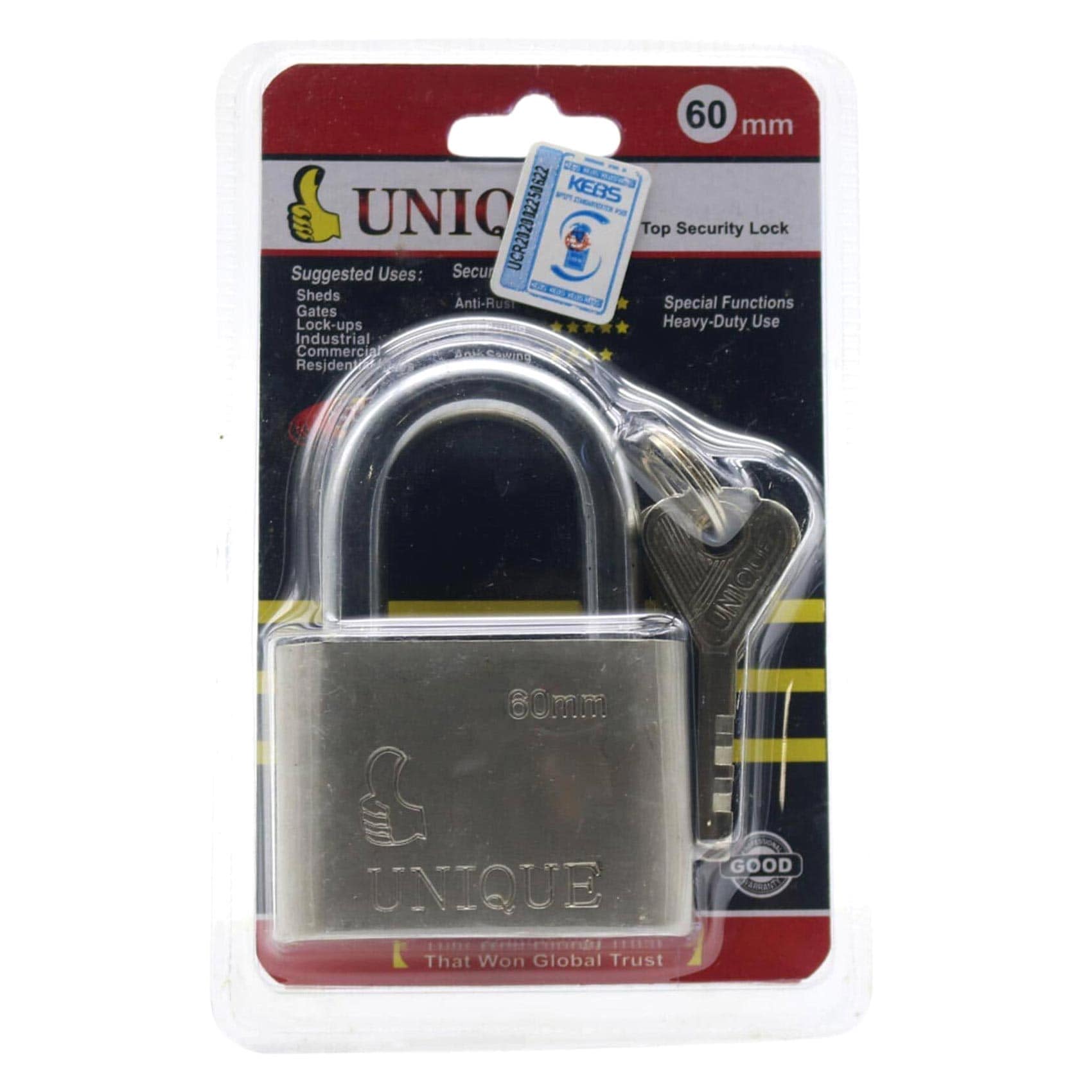 Buy Unique Security Lock As-60 60mm Online | Carrefour Kenya