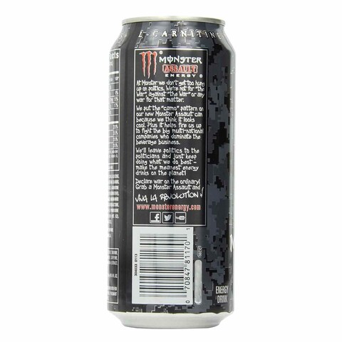 Buy Monster Assault Energy Drink 500ml Online | Carrefour Kenya