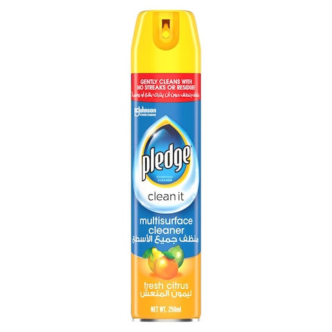 Pledge Multi-Surface Antibacterial Cleaner Citrus 250ml price in UAE ...