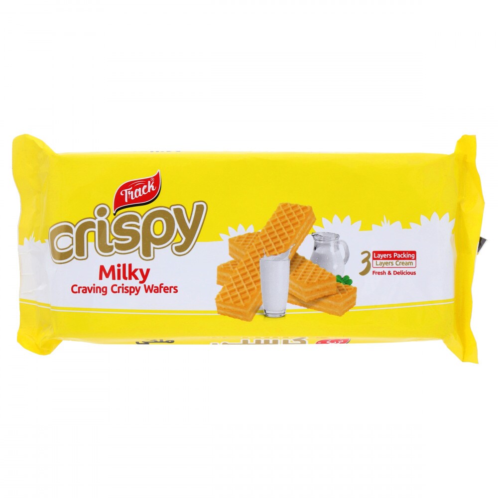 Buy Track Crispy Milky Craving Crispy Wafers 150 gr Online | Carrefour ...