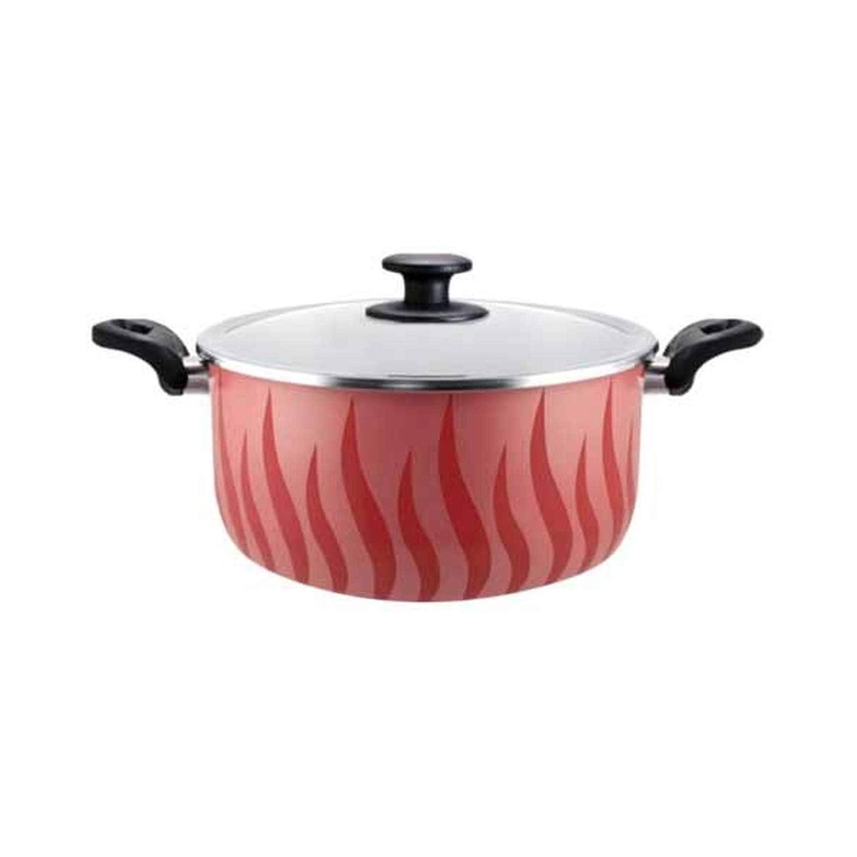 Buy Tefal Tempo Cooking Stewpot - 28 Cm - Red Online | Carrefour Egypt