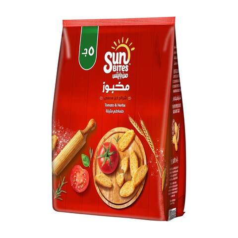 Buy Sunbites Toasted Bread Slices - Tomato and Herbs Flavor - 70 gram ...