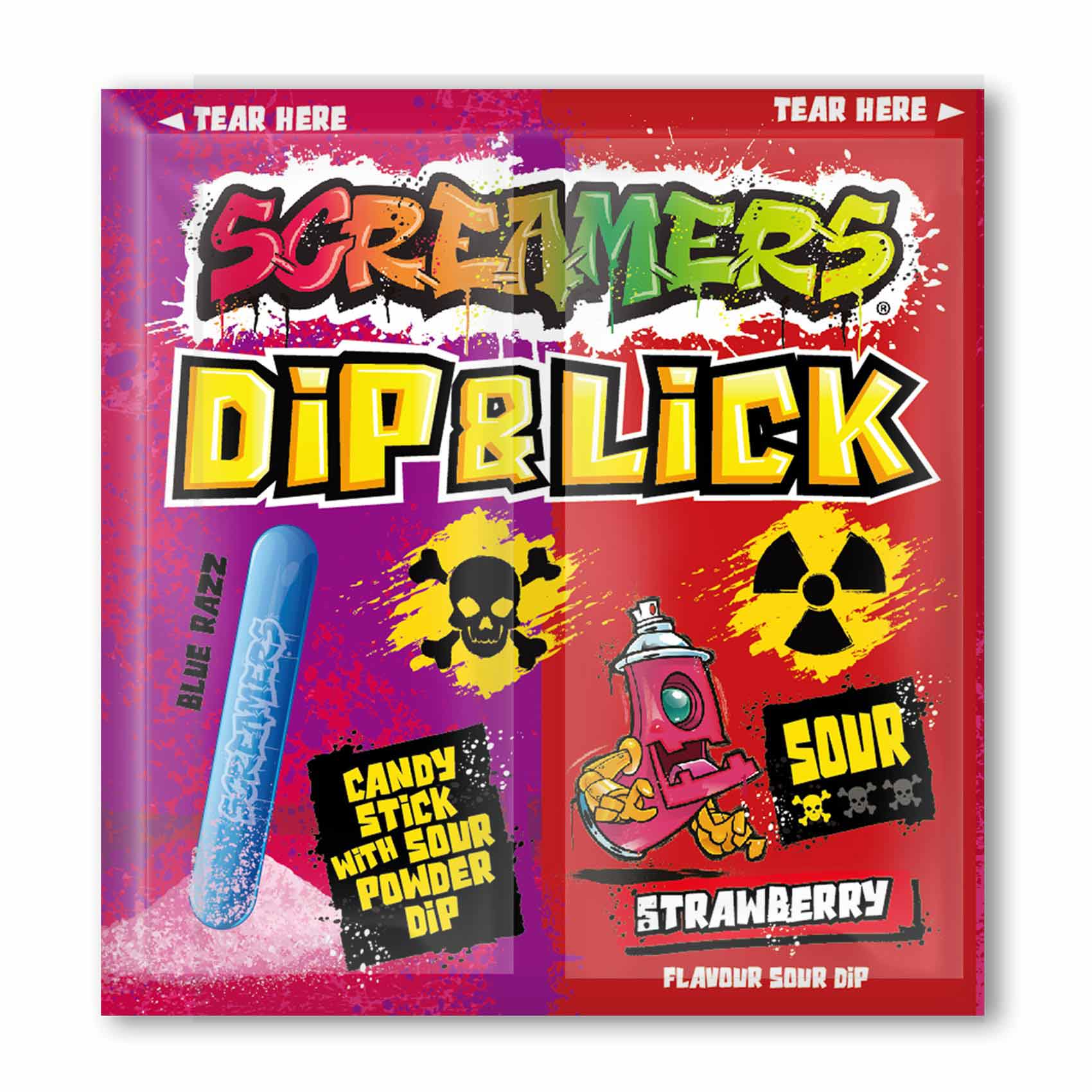 Buy Dip and Lick Sour Candy Stick - 15 gm - 2 Packs Online | Carrefour ...