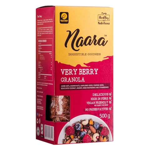Buy Naara Very Berry Granola 500g Online | Carrefour Kenya