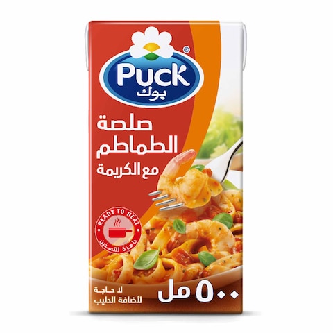 Buy Puck Tomato Sauce With Cream 500ml Online | Carrefour KSA