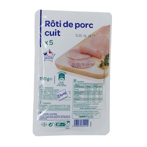 Buy Crf 5 Slices Roasted Pork 150G Online | Carrefour Kenya