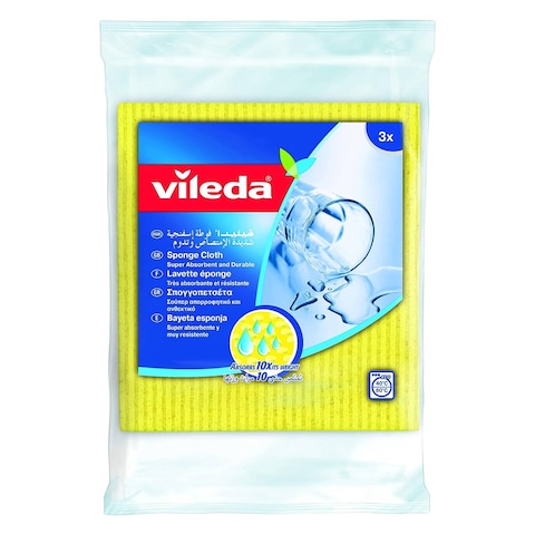 Buy Vileda Sponge Cloth Set 3 Pieces Online | Carrefour Kenya