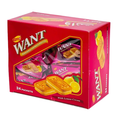 Kitco Want Sandwich Biscuits With Lemon Cream 45g24 price in Saudi ...