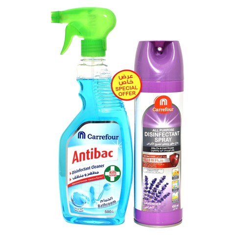 Carrefour Antibac Disinfectant Cleaner Bathroom Aqua Fresh 500ml With ...