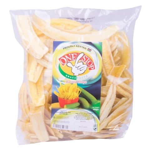 Buy One Stop Banana Crisps 300g Online | Carrefour Kenya