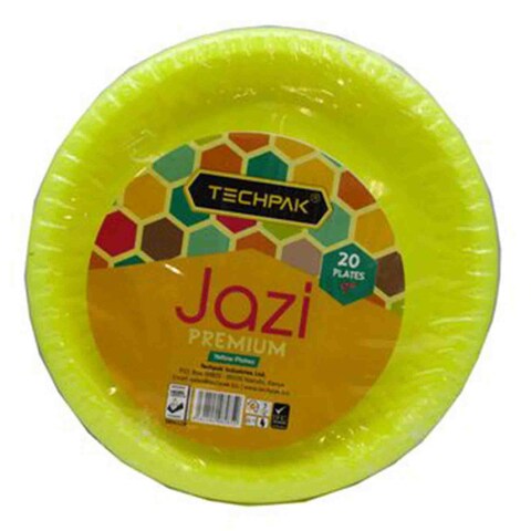 Buy Jazi Plates 9 Yellow Online | Carrefour Kenya