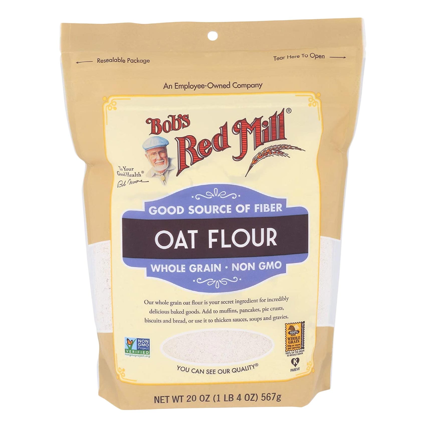 Buy BOBS RM OAT FLOUR WGRAIN 567G Online | Carrefour Kenya