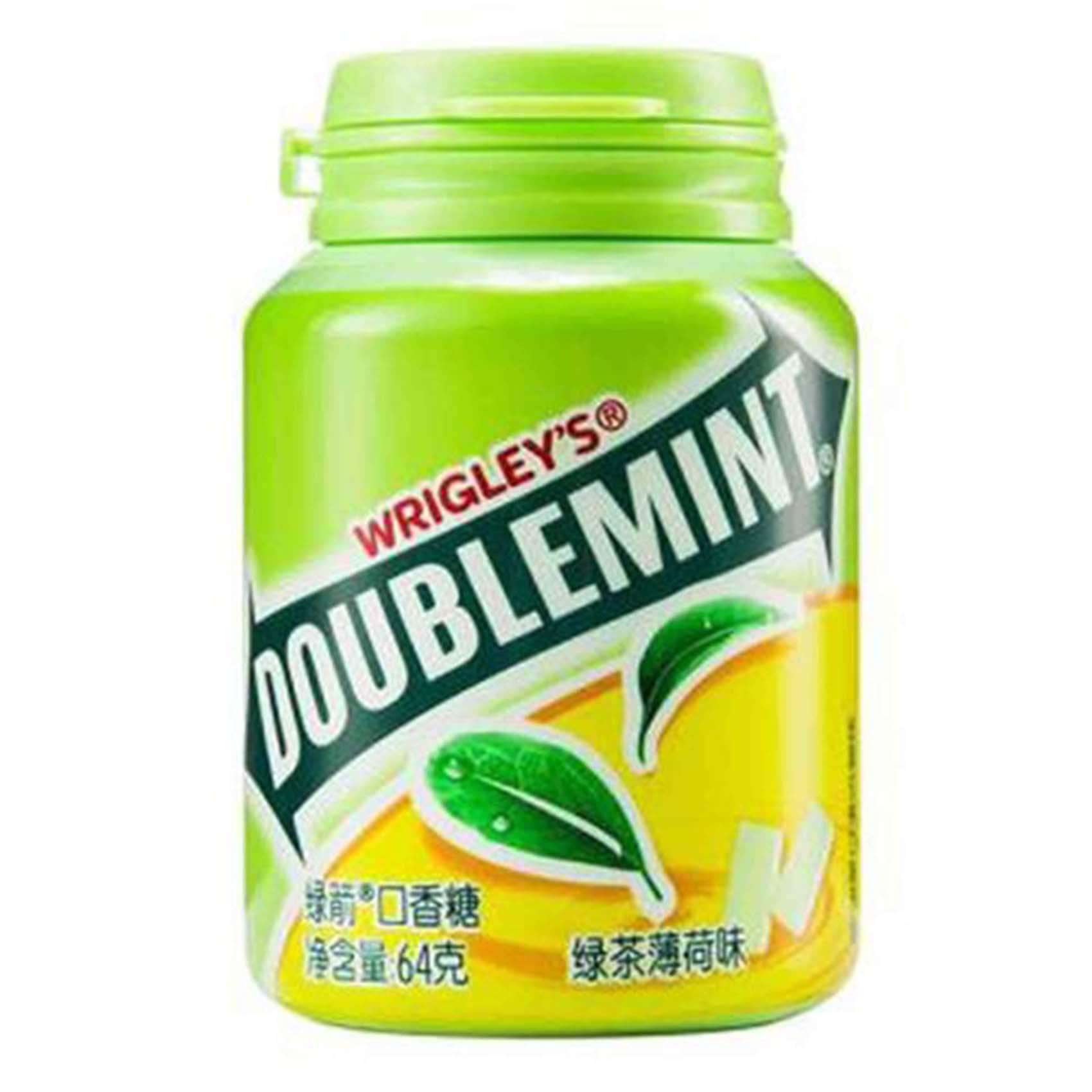 Buy Wrigley's Green Arrow Green Tea Mint Chewing Gum 64g Online ...