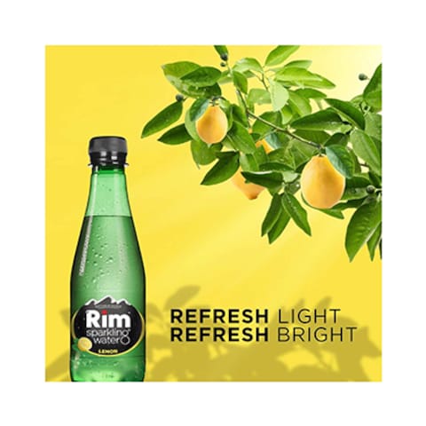 Buy Rim Sparkling Water Lemon 1L Online | Carrefour Lebanon