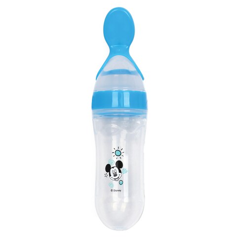 Disney Mickey Mouse Silicone Baby Food Dispensing Spoon Multicolour ...