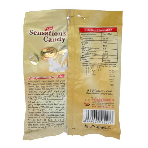 Buy Track Sensations Candy Milk Filled Candy 125 gr Online | Carrefour ...