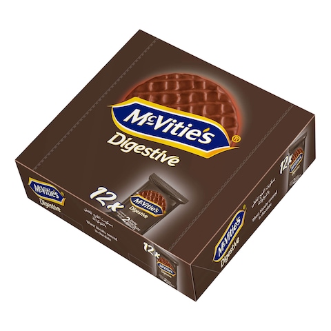 McVities Digestive Dark Chocolate Biscuits, 33.3g Pack of 12 price in ...