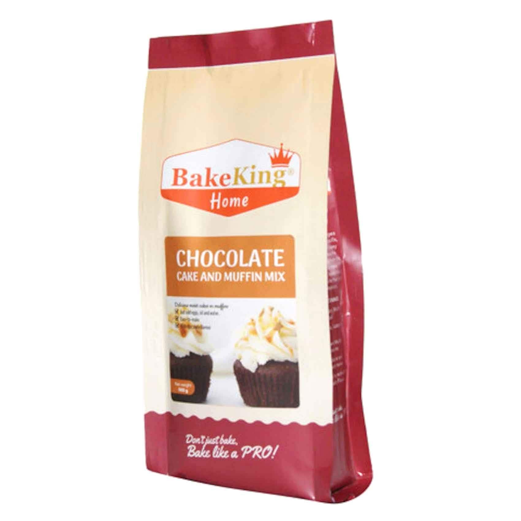 Buy Bake King Home Chocolate Cake And Muffin Mix 500g Online ...