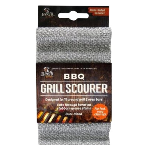 Buy Uncle Bills Beefy Boy Bbq Grill Scourer Sponge Grey Online ...
