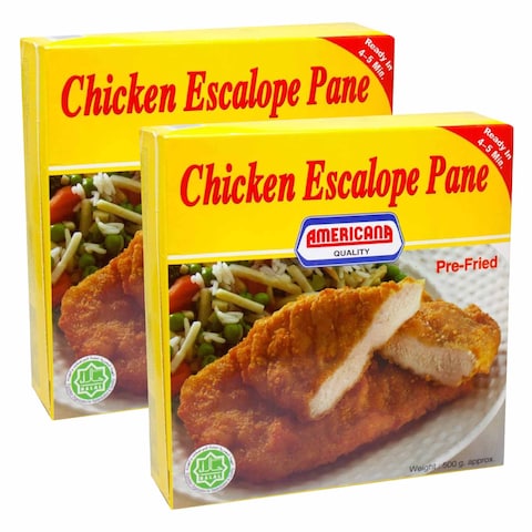 Americana Chicken Escalope Pane 500g x Pack of 2 price in Kuwait ...
