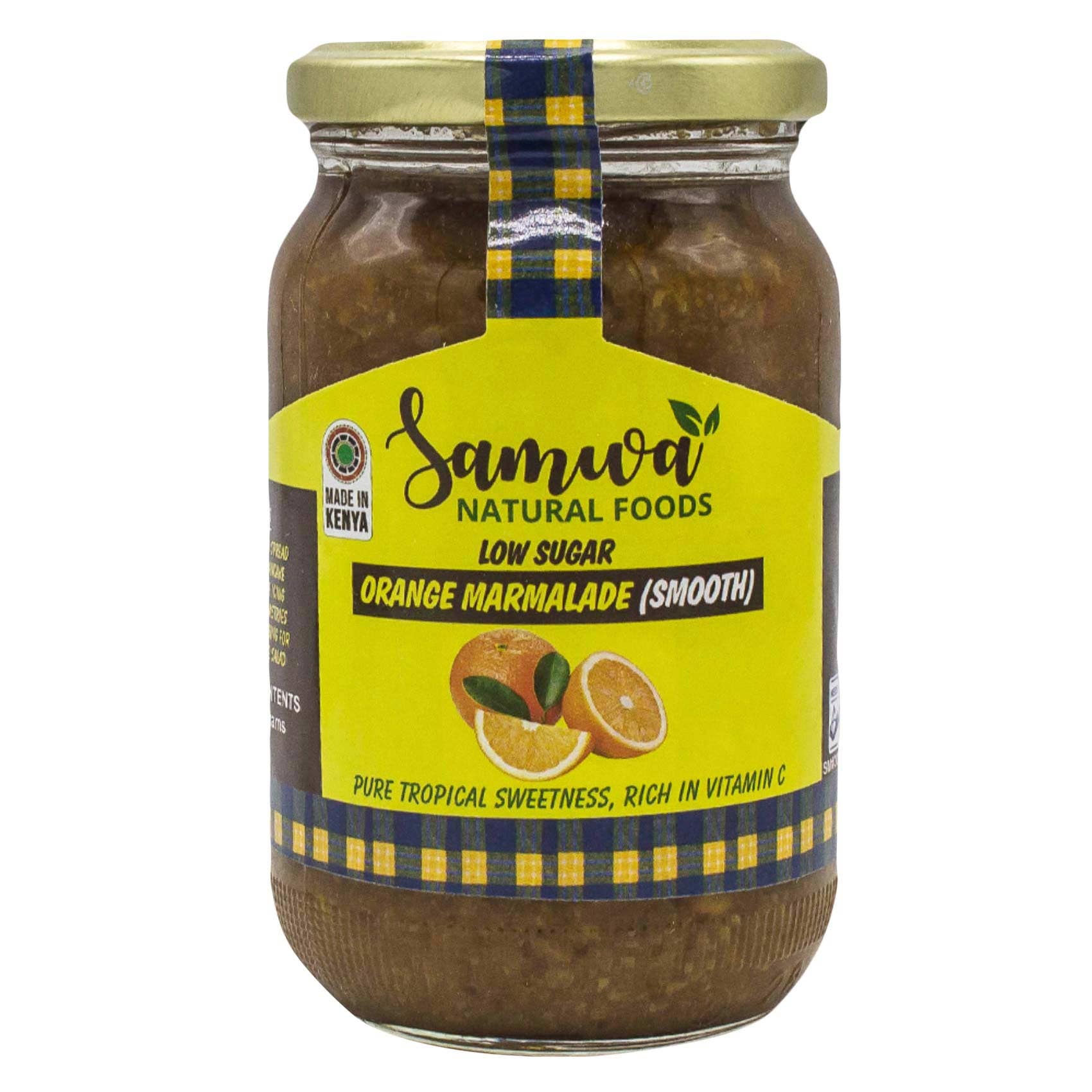 Buy Samwa Natural Foods Smooth Orange Marmalade 450g Online | Carrefour ...