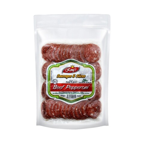 Buy Kings Beef Pepperoni 200 gr Online | Carrefour Pakistan