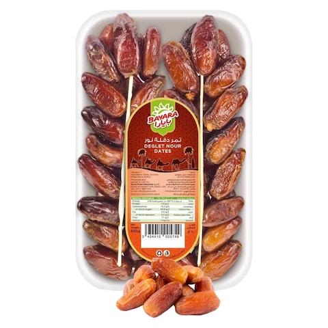 Bayara Dates Deglet Nour 500g price in UAE | Carrefour UAE ...