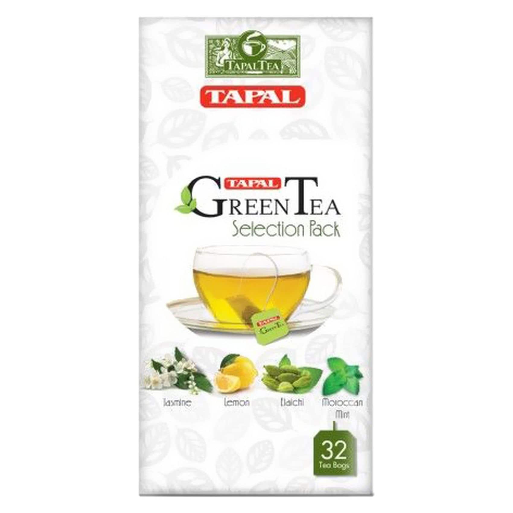 Buy Tapal Selection Pack Green Tea Bag (Pack of 32) Online | Carrefour ...