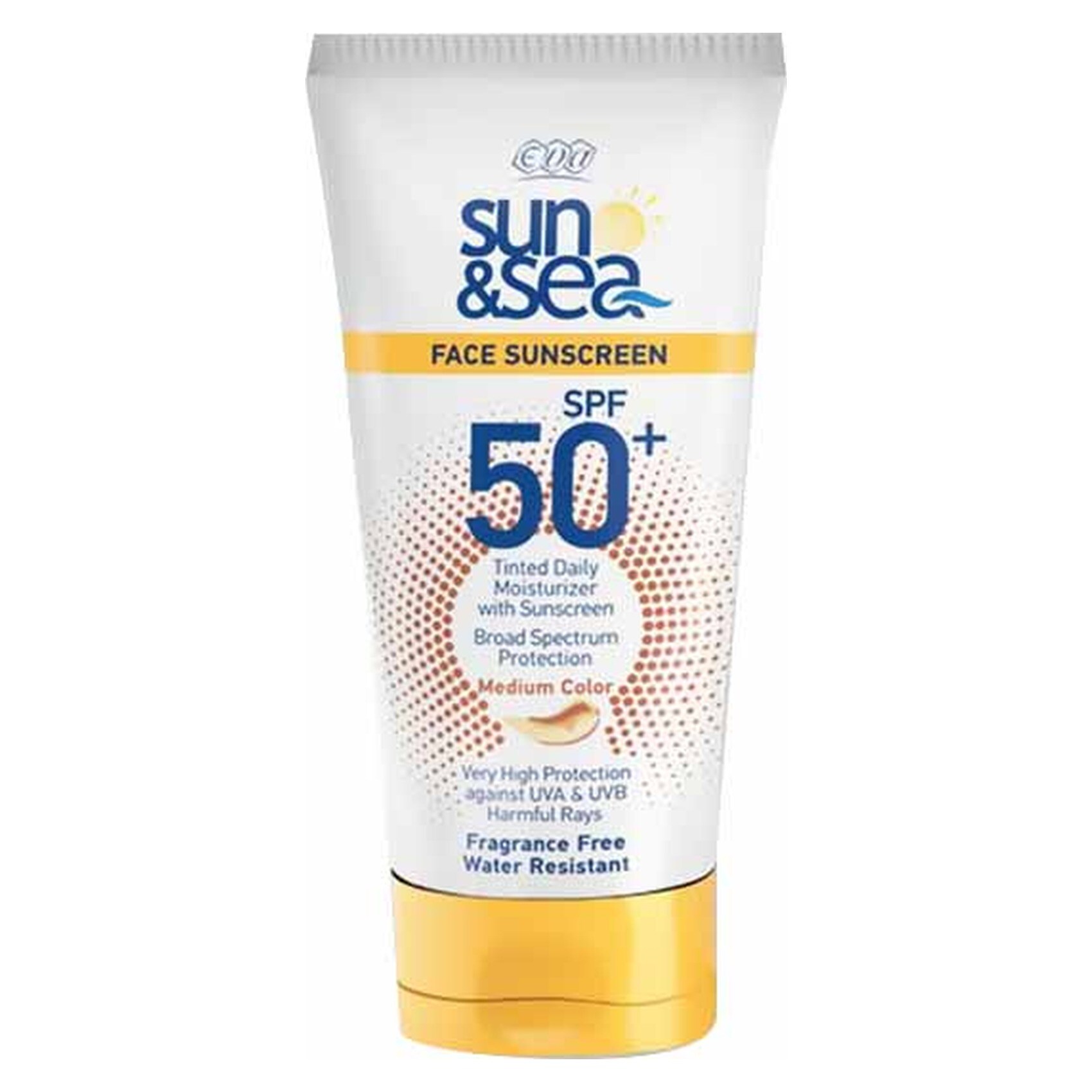 Buy Eva Sun & Sea Tinted Sunscreen SPF 50+ Medium - 40 ml Online ...