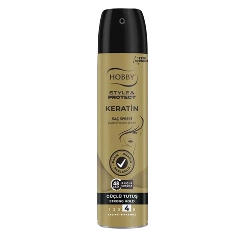 Buy Hobby Style And Protect Keratin No. 4 Hair Spray 250ml Online ...