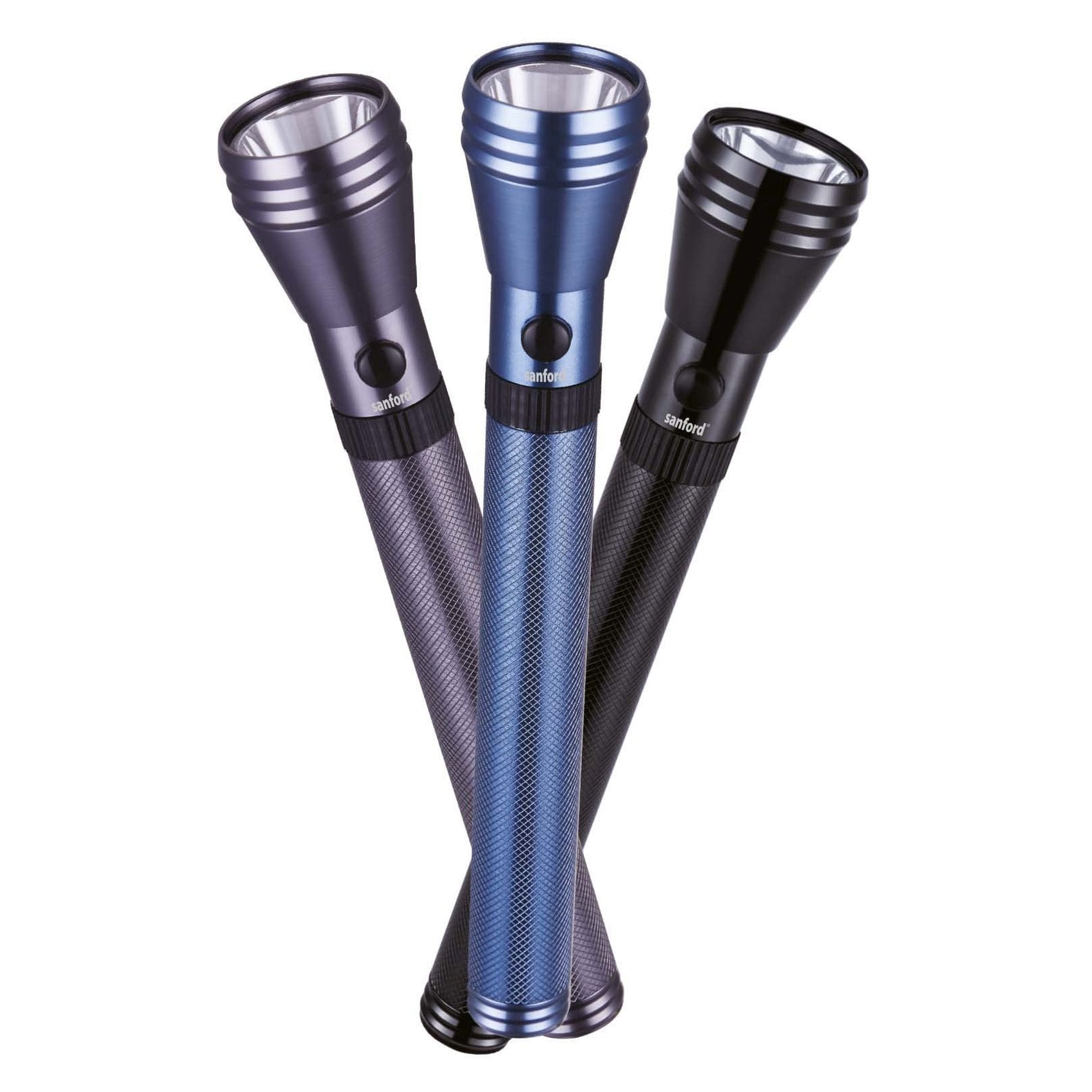 Buy Sanford Rechargeable LED Torch 5W Multicolour 3 PCS Online Carrefour UAE