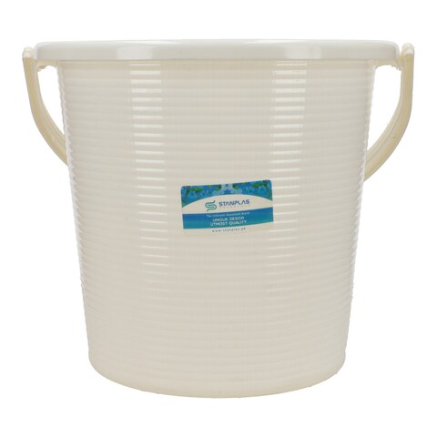 Buy Stanplas Household Ring Bucket White Online | Carrefour Pakistan