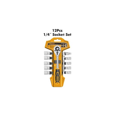 Buy Ingco Ratchet Set (HKTS14122) 12 Pcs Online | Carrefour Pakistan