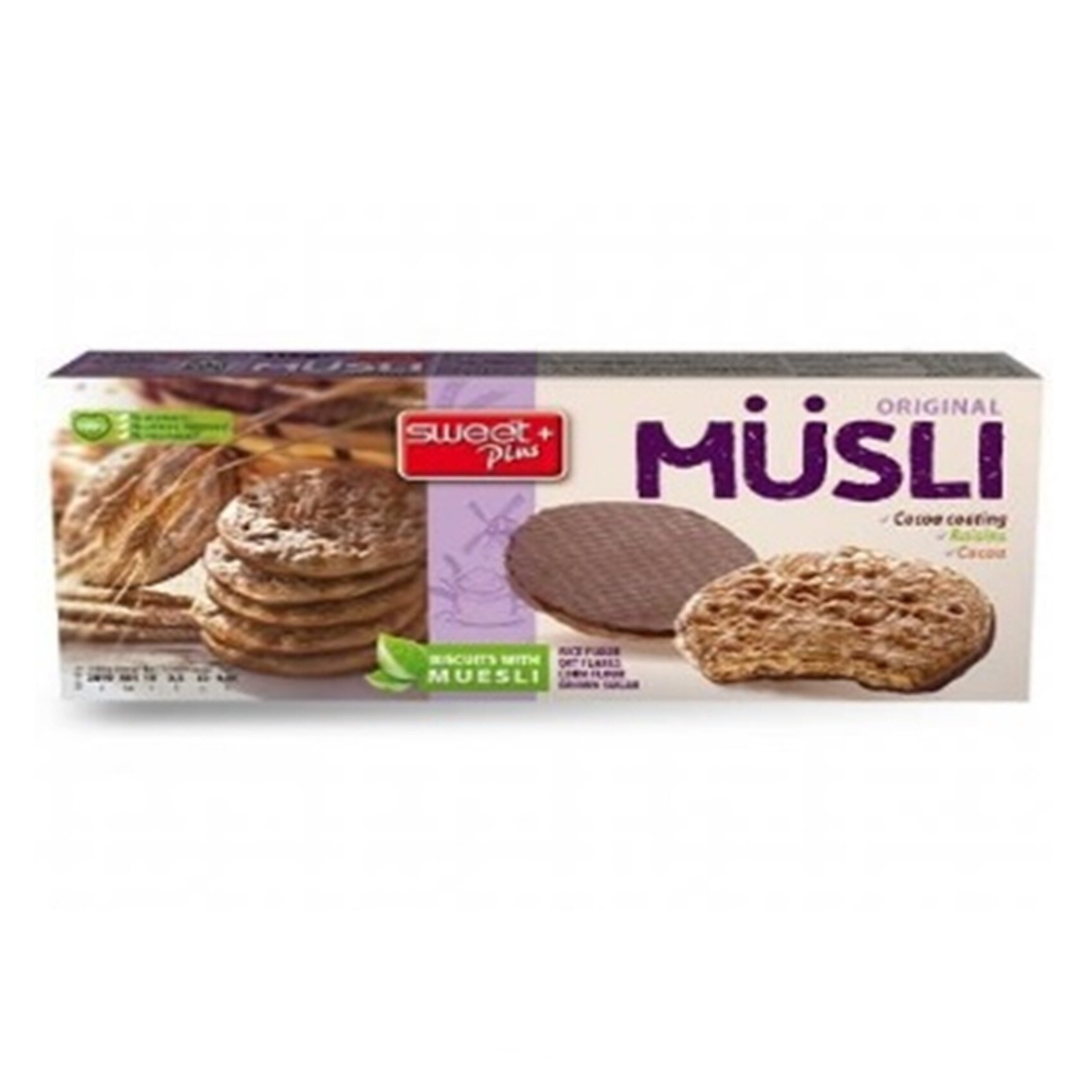 Buy Sweet Plus Original Musli Biscuits Oat Flake 115GR Online ...