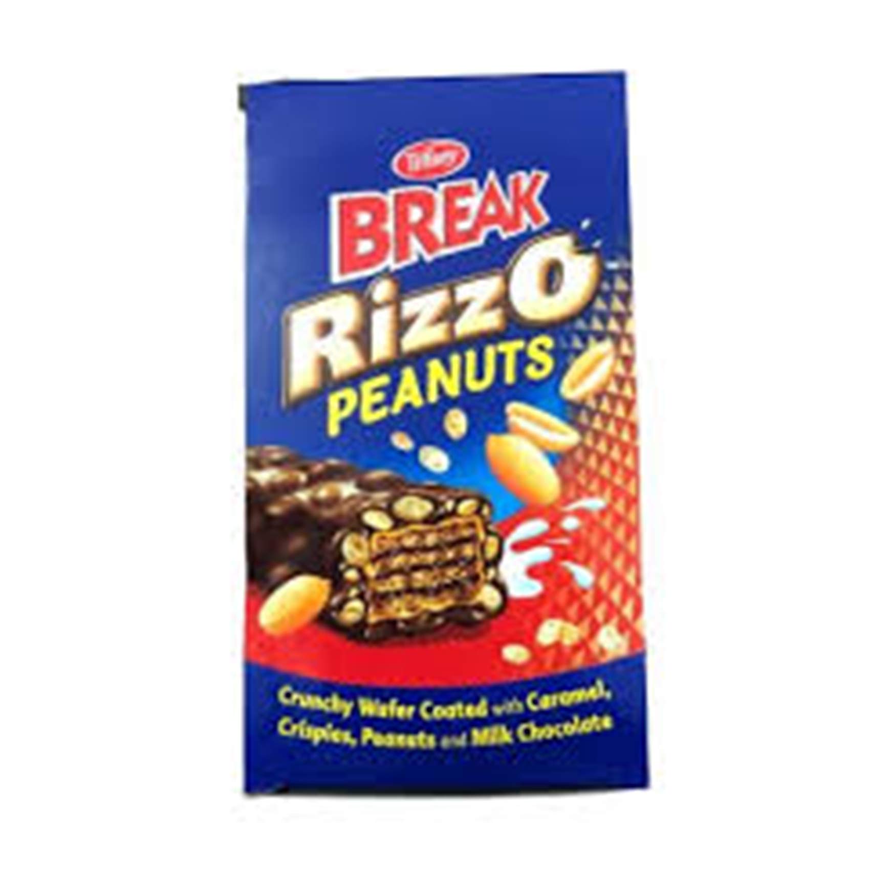 Buy Tiffany Break Rizzo Crunchy Wafer with Peanuts - 20 gram - 12 ...