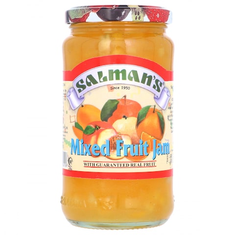 Buy Salman's Mixed Fruit Jam Jar 450 gr Online | Carrefour Pakistan