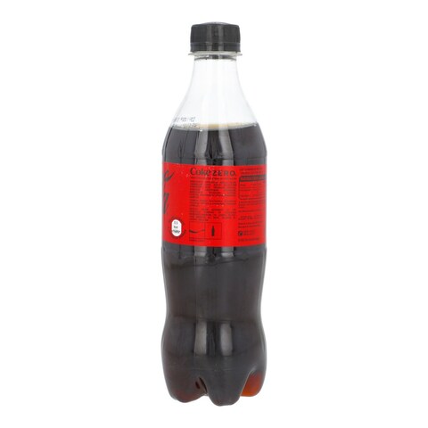 Buy Coca Cola Zero Sugar Carbonated Drink 500 ml Online | Carrefour ...