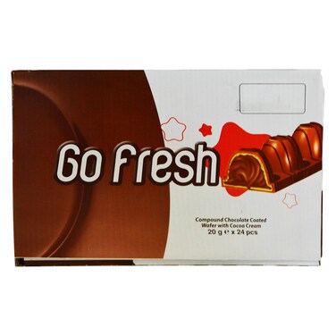 Buy Solen Go Fresh Compound Chocolate Coated Wafer With Cocoa Cream 20g ...