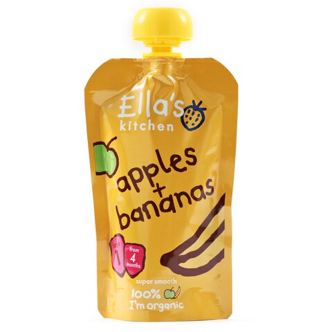 Ellas Kitchen Organic Apple And Banana Puree 120g price in UAE ...
