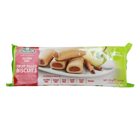 Buy Orgran Gluten Free Apple And Cinnamon Biscuits 175g Online ...