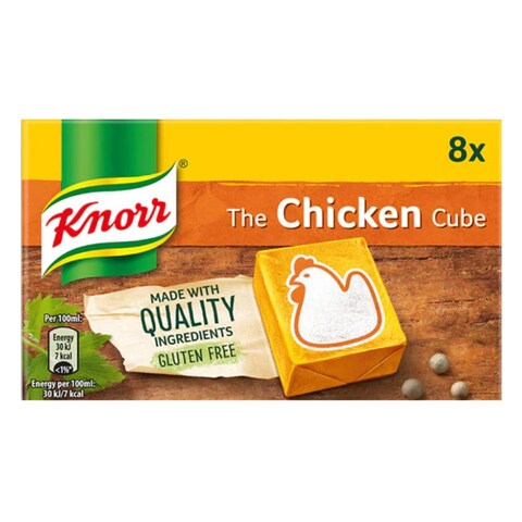 Buy Knorr Chicken Cubes 80g (8 Pieces) Online | Carrefour Kenya