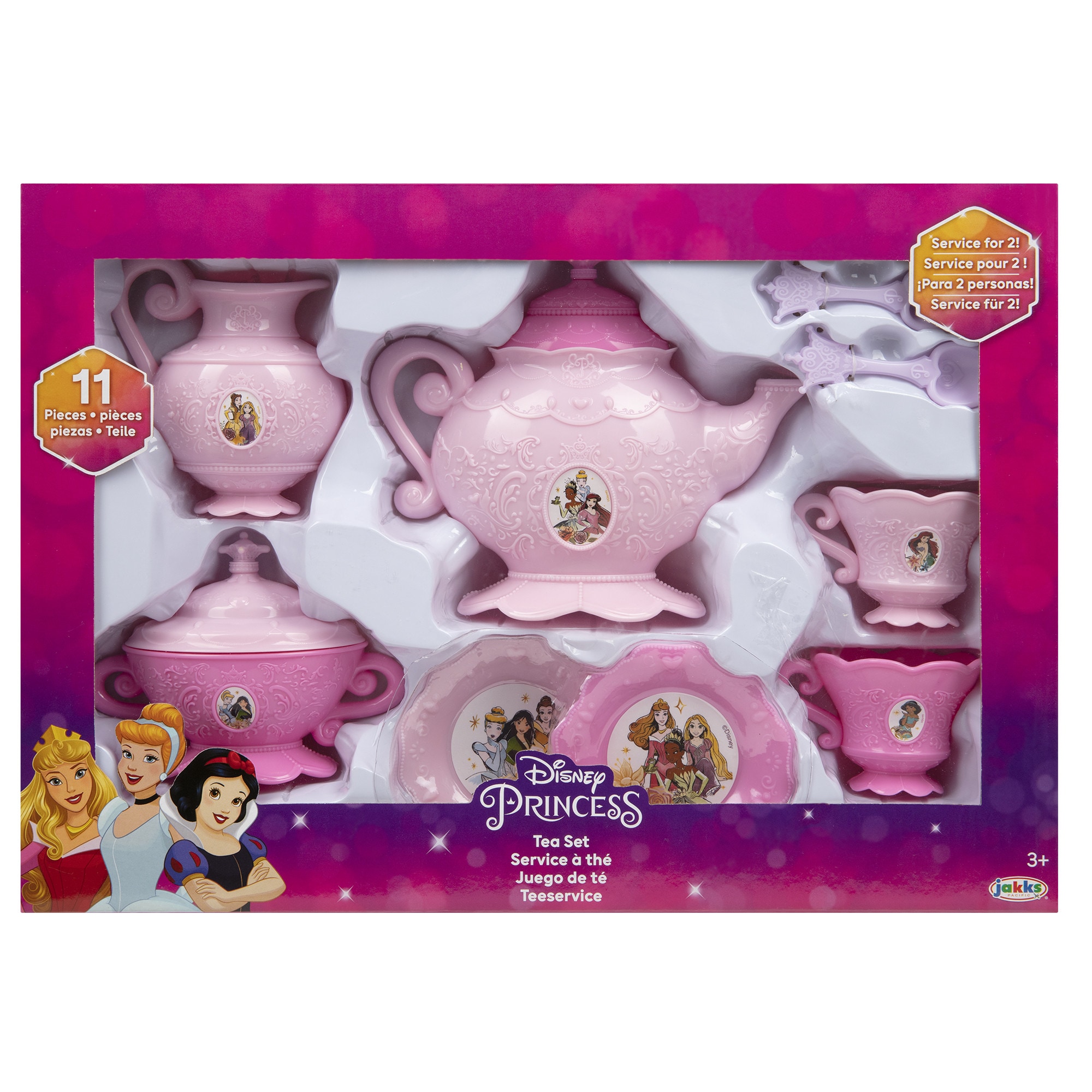 Buy Disney Princess Tea Set Value 11Pieces Online | Carrefour UAE